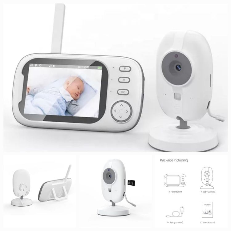 Babyphone mit Kamera, Babyfon 3,2'' Baby Monitor, NEU (Neu und ...