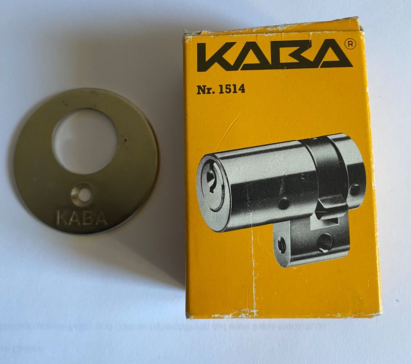 KABA 1514 Halbzylinder "neu" (Neu und originalverpackt) in Mörschwil ...