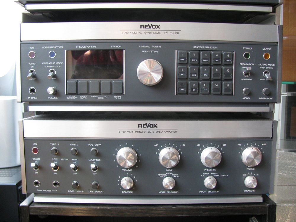 Revox Anlage mit Rack | Acheter sur Ricardo