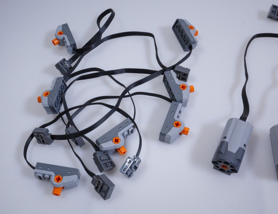 LEGO Technic Power Functions Motoren, Kabel, Schalter, Licht | Kaufen ...