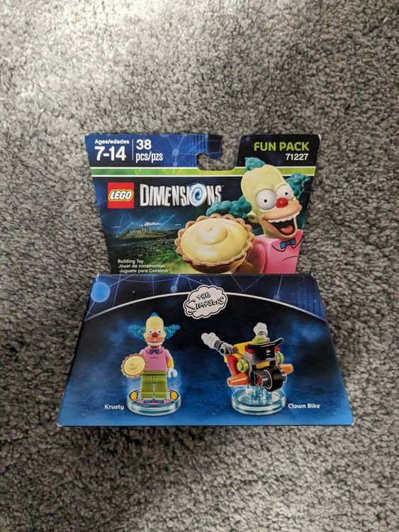 Lego Dimensions 71227 The Simpsons Krusty the Clown (Neu und ...