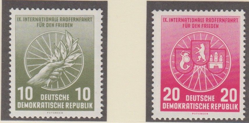 DDR 1956 RADFERNFAHRT MI.521-522** | Kaufen auf Ricardo