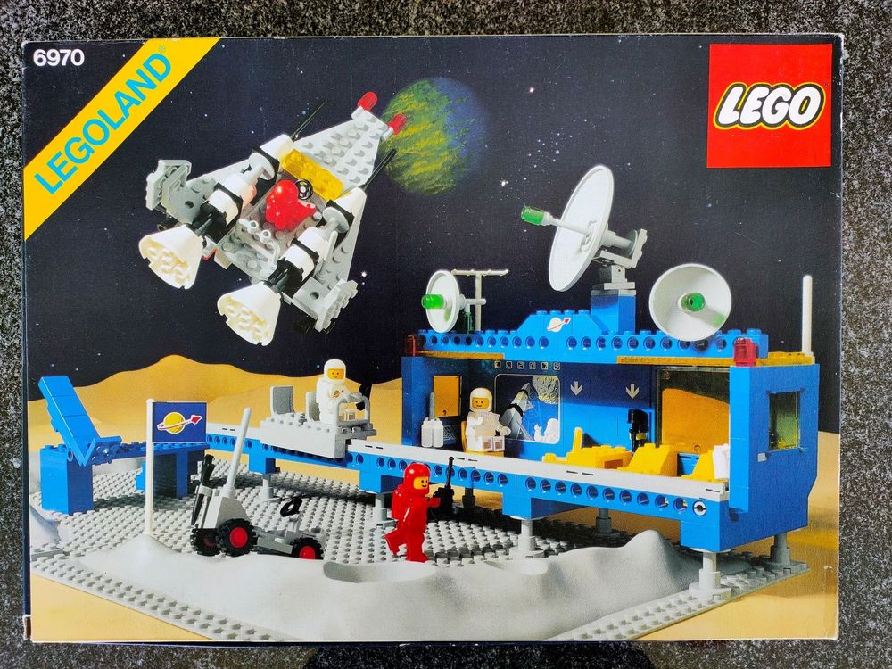 Lego 6970 Beta-1 Command Base - Classic Space Raumfahrt 1980 | Kaufen ...