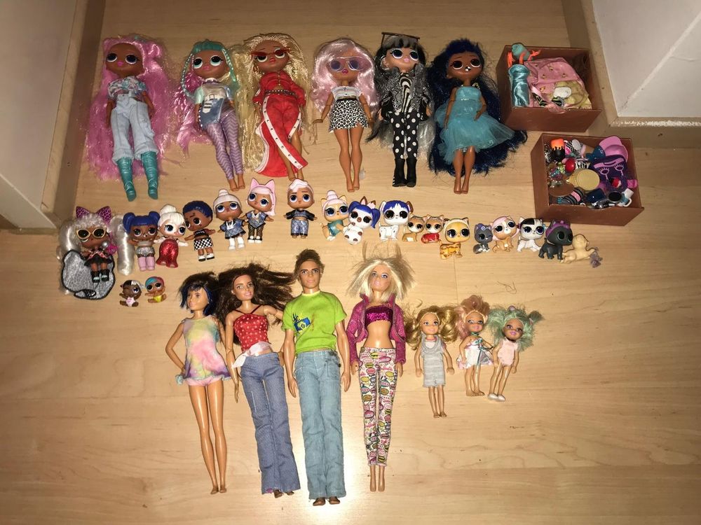 Barbies + Ken + LOL Surprise (Gebraucht) in für CHF 32 – nur Abholung ...