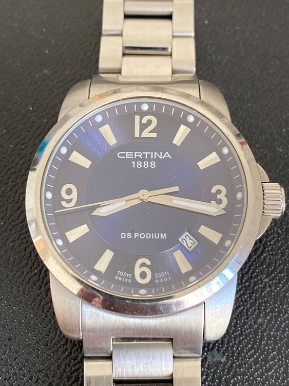 Certina DS Podium 38 mm Quarz (Gebraucht) in Pfeffingen für CHF 74 – mit Lieferung auf Ricardo ...