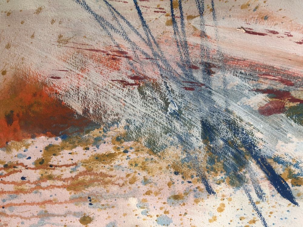 Esther Brunner, Mischtechnik auf Papier, 1958 „o. Titel“ (Gebraucht) in Bern für CHF 750 – nur ...