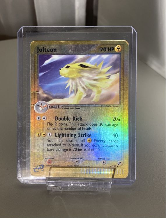 Jolteon Reverse Holo #6 Pokemon Sandstorm E-Series (Neu (gemäss Beschreibung)) in Affoltern am ...