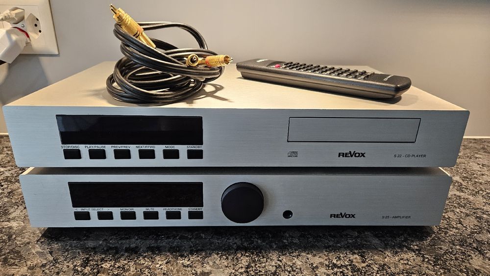 Revox S22 CD-Player & S25 Verstärker (inkl. FB) | Kaufen auf Ricardo