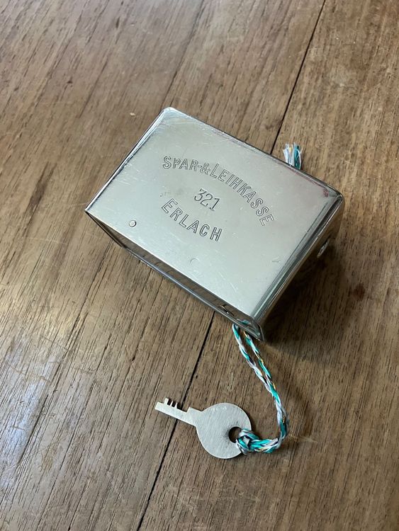 KÄSSELI MIT SCHLÜSSEL !! SPAR + LEIHKASSE ERLACH | Kaufen auf Ricardo