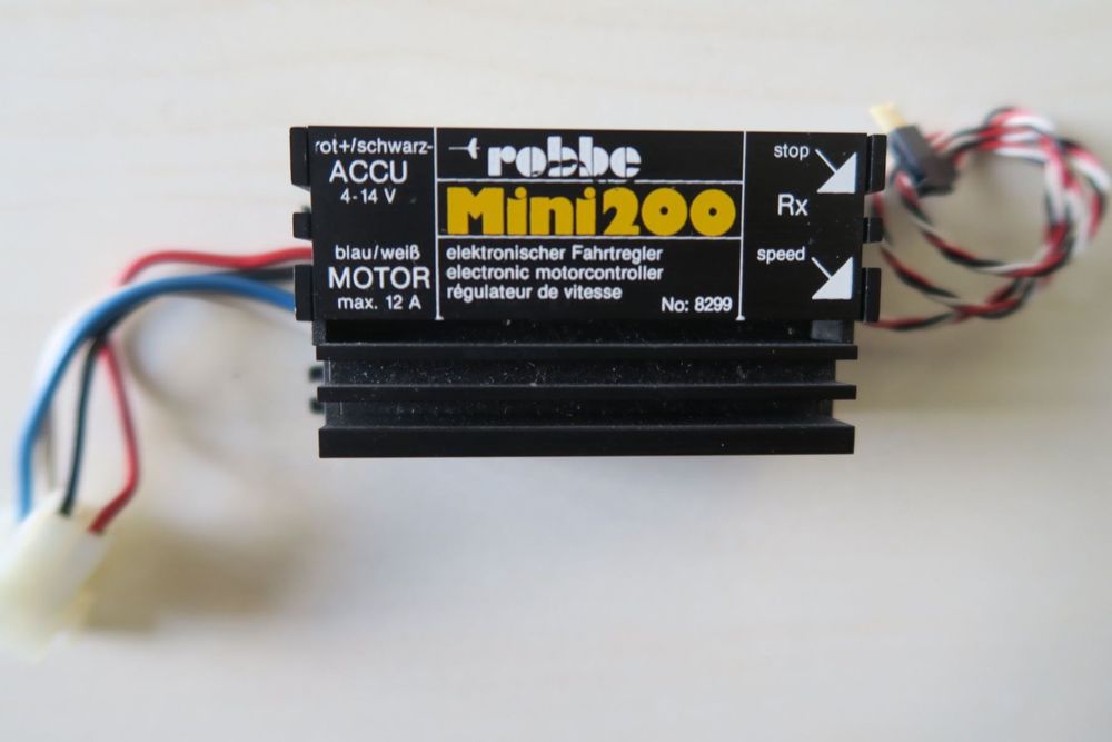 Robbe 8299 Mini 200 Fahrregler 4-14V 12A (Gebraucht) in Therwil für CHF ...