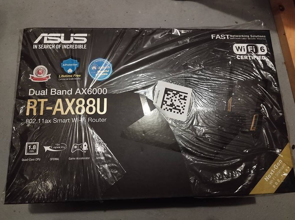 Router Asus RT-AX88U dual band AX6000 AiMesh (Neu und originalverpackt ...
