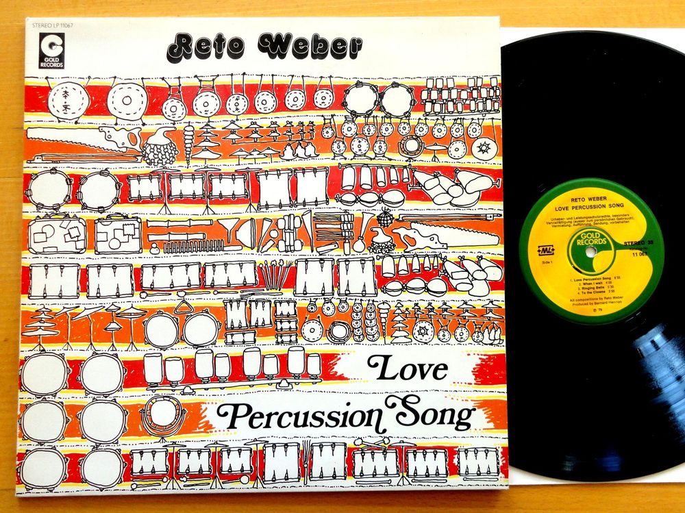 LP RETO WEBER love percussion song 1979 SWISS JAZZ KULT mint (Gebraucht) in Kesswil für CHF 11 ...