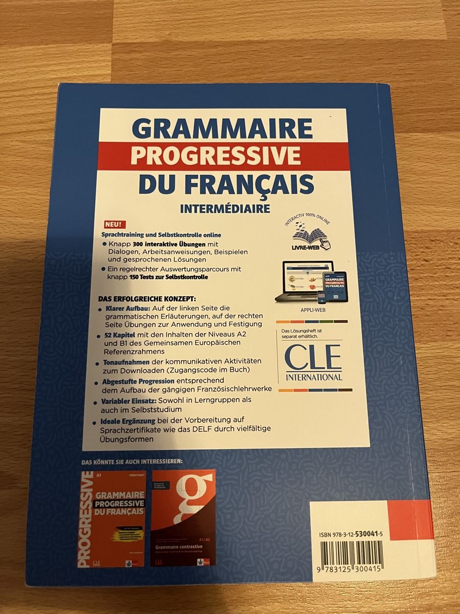 French Grammar Book - Progressive - A2-B1 - Intermediaire (Neu und ...