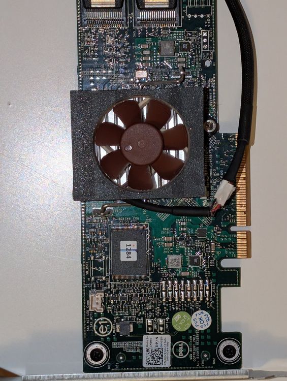 Dell PERC H310 – IT-Mode geflasht (HBA) – inkl. SAS-Kabel (Gebraucht ...