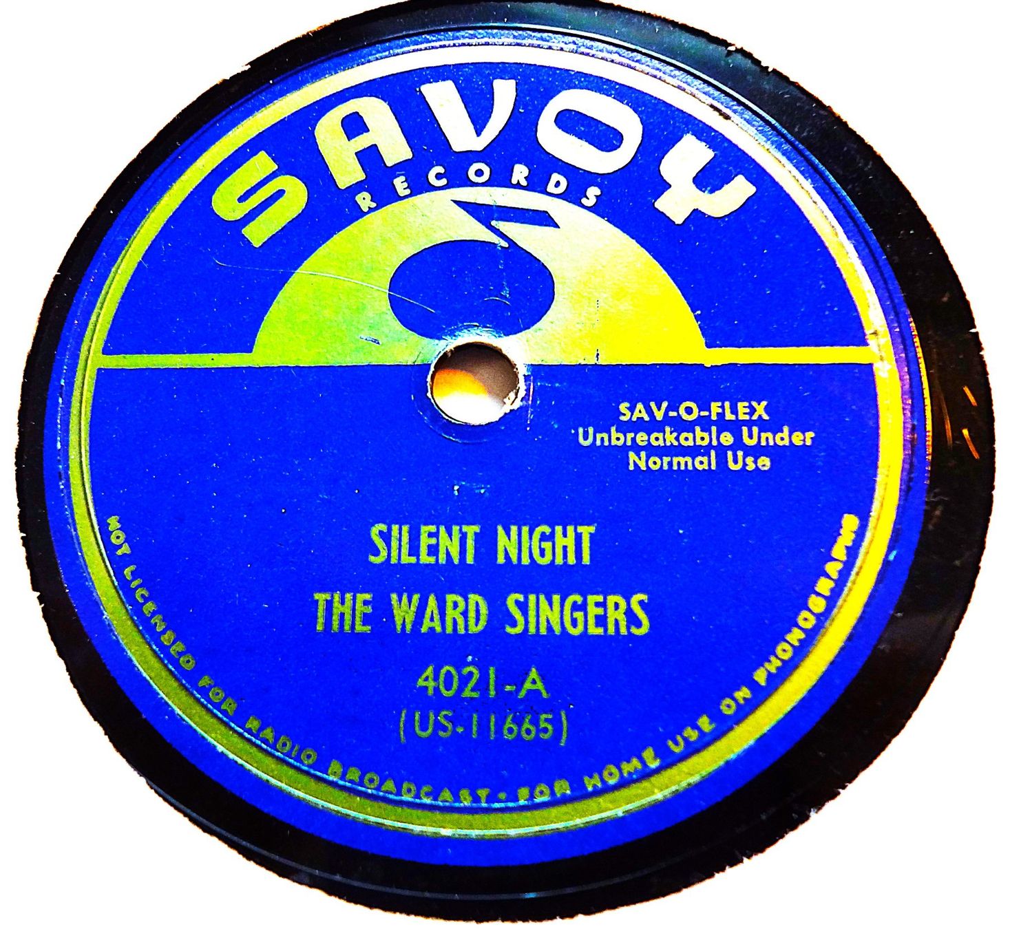 The Ward Singers seltene & schöne Weihnachts Schellackplatte (Gebraucht ...