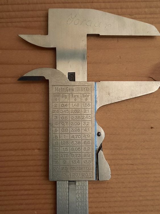 Schieblehre alt Mauser Zustand gemäss Bilder (Gebraucht) in Oberuzwil ...