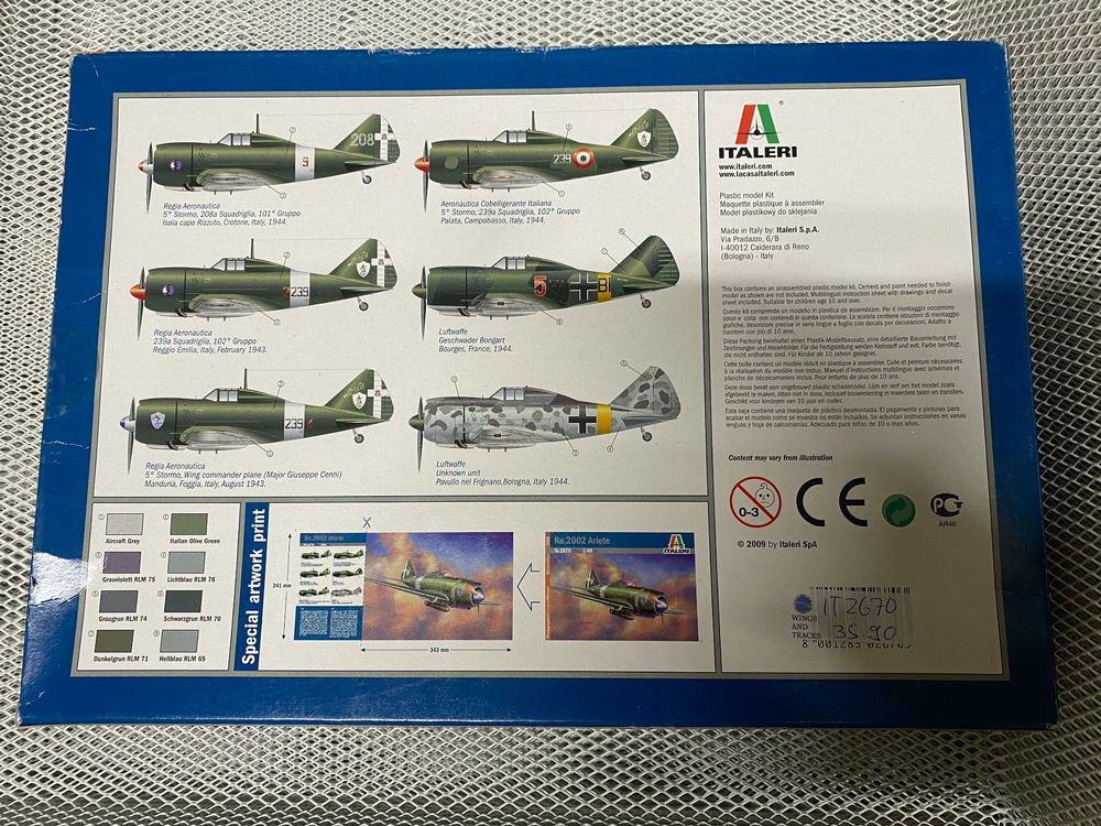 1/48 REGGIANE RE.2002 ARIETE (Gebraucht) in MÜHLEDORF/SO für CHF 14.5 ...