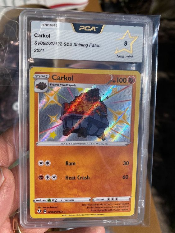 Shiny Pokémon Carkol PCA 9 | Kaufen auf Ricardo