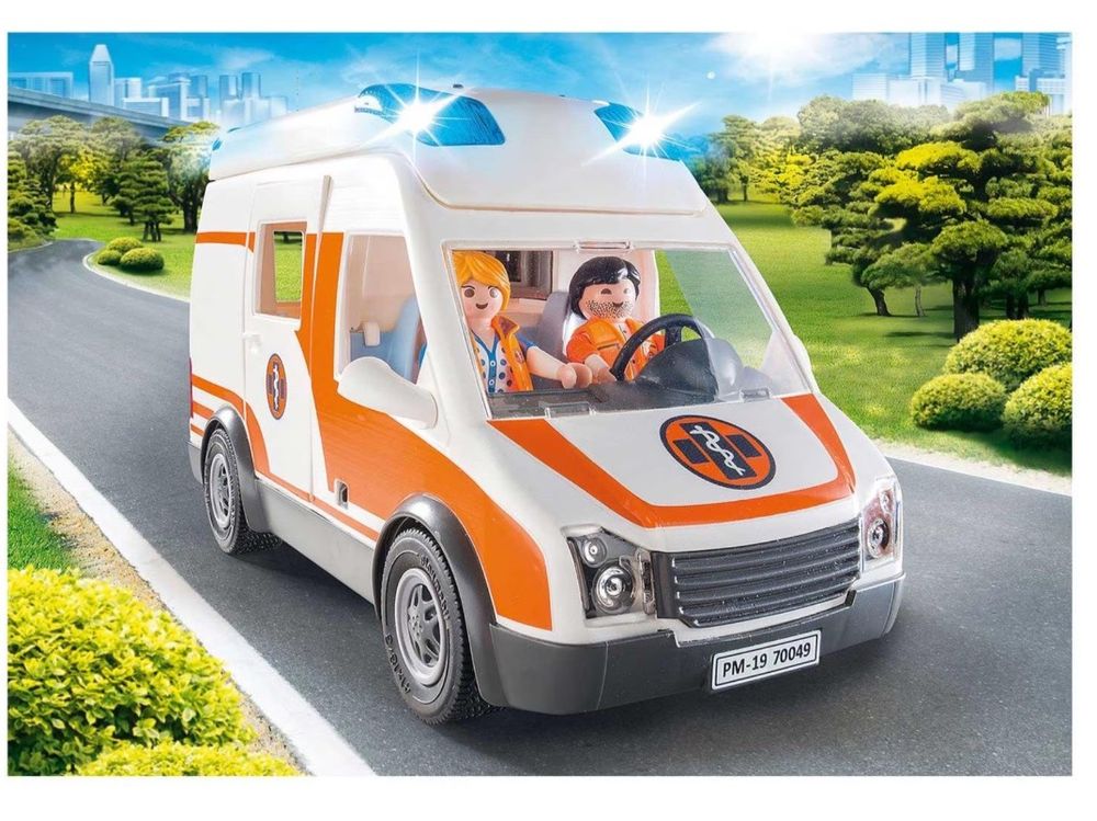 70049, Playmobil City Life Kinderkanken- und Rettungswagen. (Gebraucht) in Dietikon für CHF 36 ...