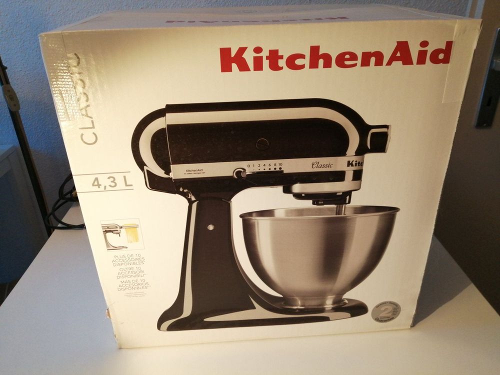 KitchenAid Black Classic 4,3 Liter (Neu und originalverpackt) in ...