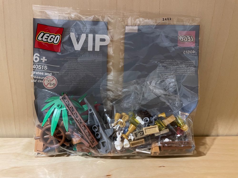 Lego 40515 - Pirates and Treasure VIP Add On Polybag - OVP (Neu und ...