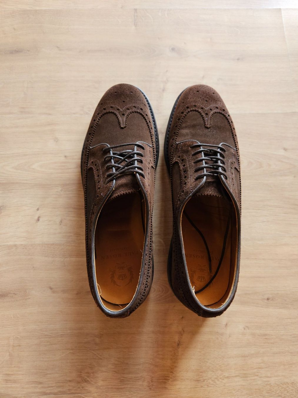 Paul Rosen Suede Longwing Goodyear Welt UK10 | EU 44 (Gebraucht) in ...