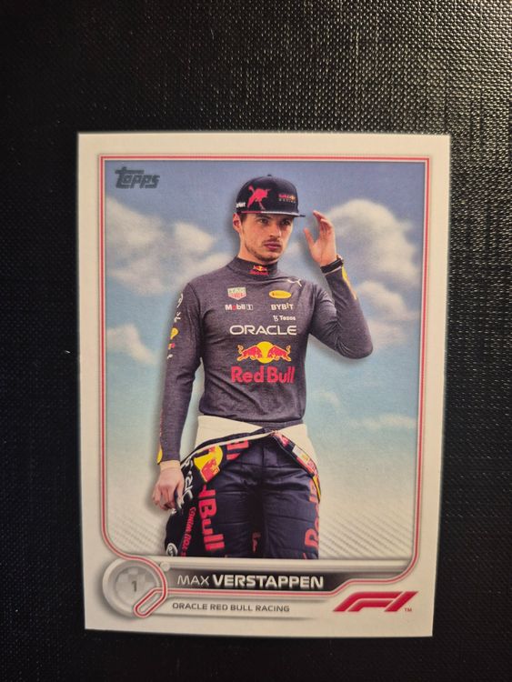 Max Verstappen Oracle Red Bull Racing F1 Team Topps 2022 (Gebraucht) in ...