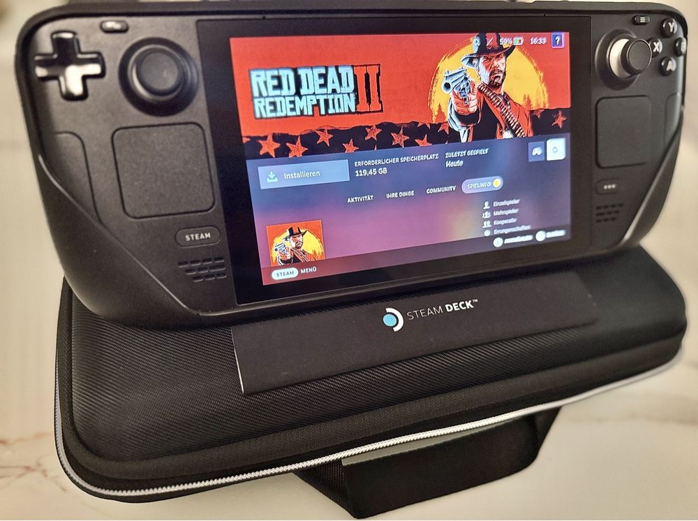 STEAM DECK MIT 1TB SD Karte und vieles mehr ab 1.- !Neuwertg (Neu (gemäss Beschreibung)) in ...
