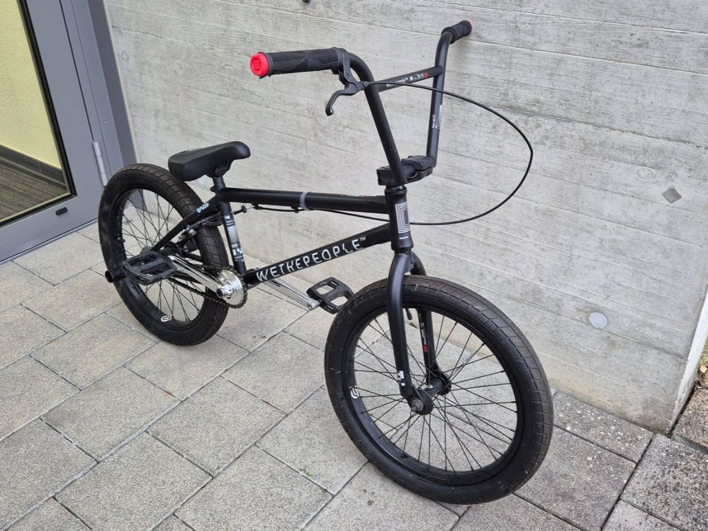 BMX Freestyle WeThePeople Reason 20'', Matt Black | Kaufen auf Ricardo
