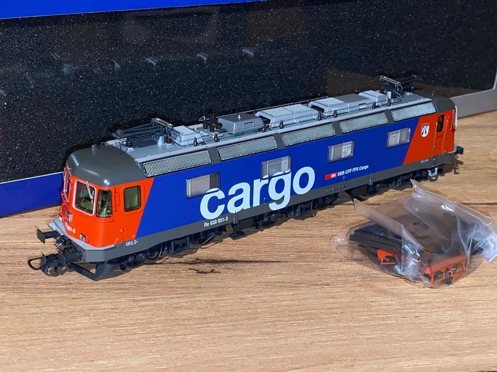 AEMA 101096-50 H0/DC Roco SBB Cargo Re 620 051-3 Digital Snd | Acheter ...