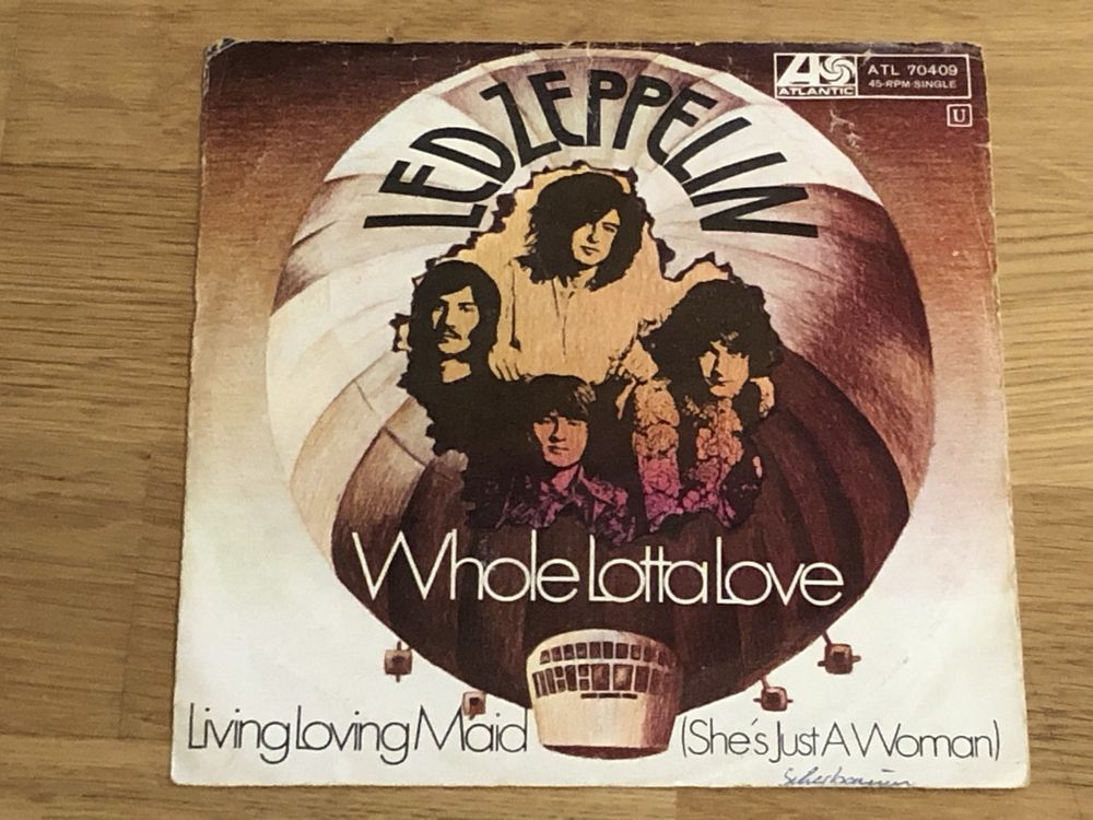 Led Zeppelin. 1969. 7“ Single. Whole Lotta Love | Kaufen auf Ricardo