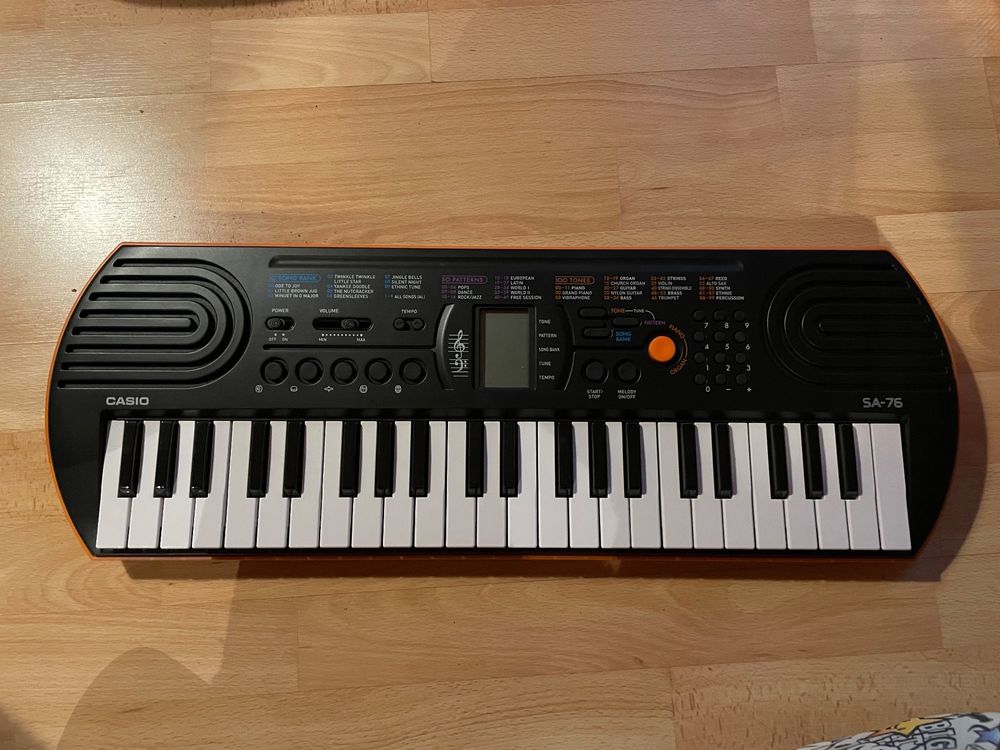 Casio Electronic Keyboard SA-76 (Gebraucht) in Winterthur für CHF 30 ...