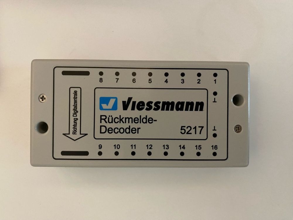 Viessmann 5217 Rückmeldedecoder für s88-Bus | Kaufen auf Ricardo