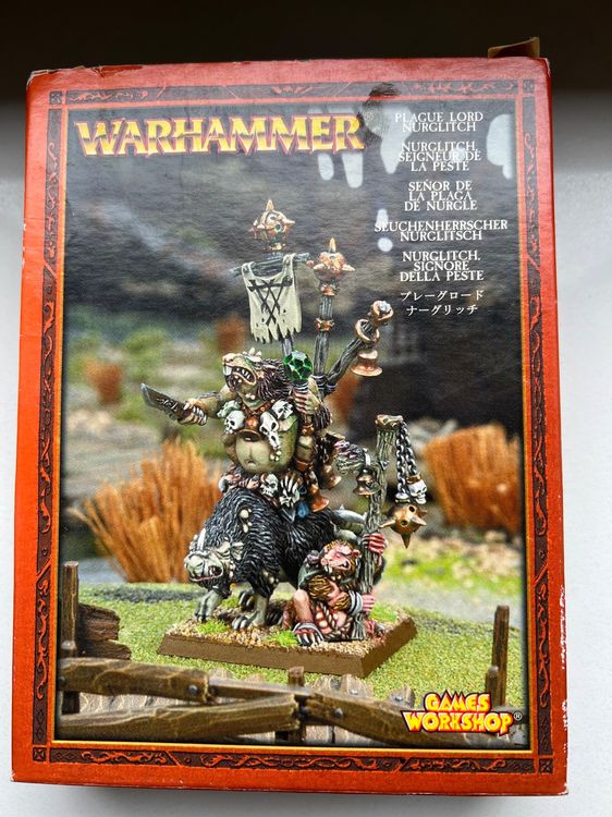 Warhammer fantasy Skaven Plague Lord Nurglitch (Neu und ...