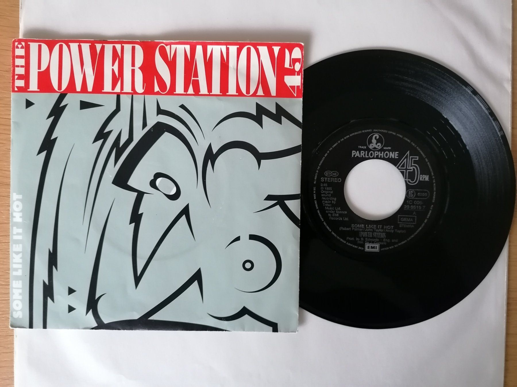 Power Station - Some Like It Hot Schallplatte Single 🎶🔥... (Gebraucht ...