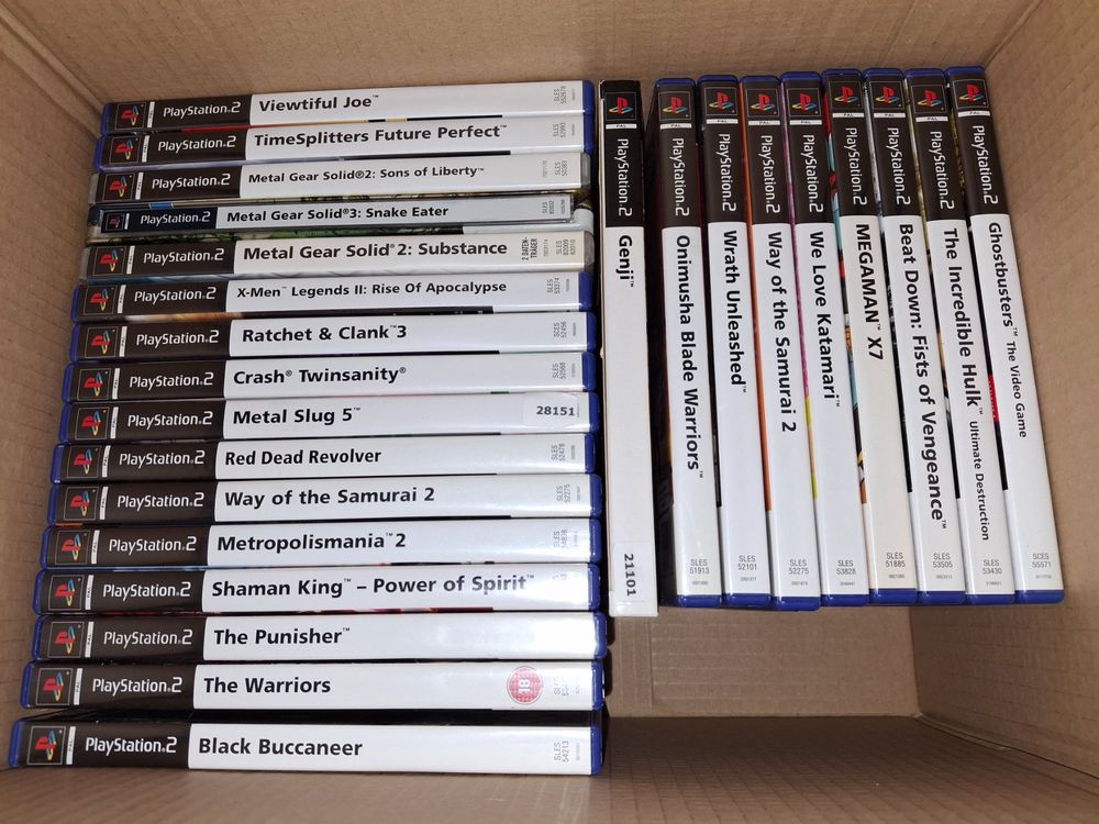 25 Playstation 2 Spiele - PS2 Action Bundle - Top Zustand | Kaufen auf ...
