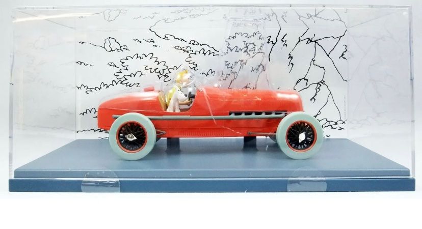 Le bolide rouge 1/24 Les Voitures de Tintin N*1 + Magazinz (Neuf (Voir ...