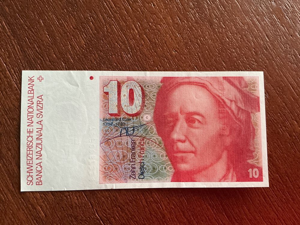 Schweizer 10-Franken-Note, Sammlerstück! (Neu (gemäss Beschreibung)) in ...