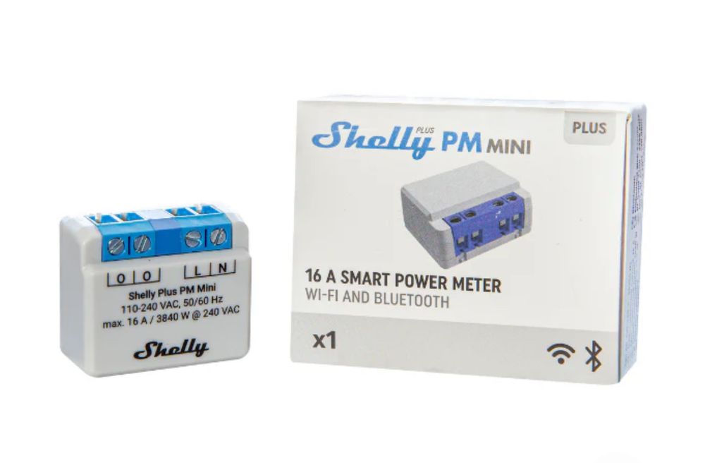 Shelly Plus PM Mini - Smarter Stromzähler für Dein Zuhause! (Neu und ...