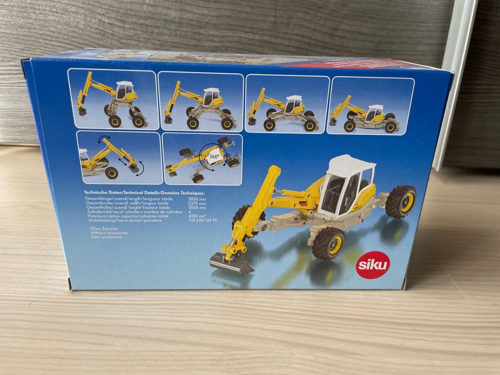SIKU Super 1:50 Menzi Muck Schreitbagger Neu und OVP | Kaufen auf Ricardo