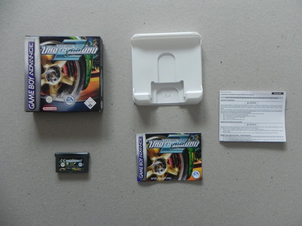 Nintendo Game Boy Advance GBA Need for Speed Underground (Gebraucht) in ...