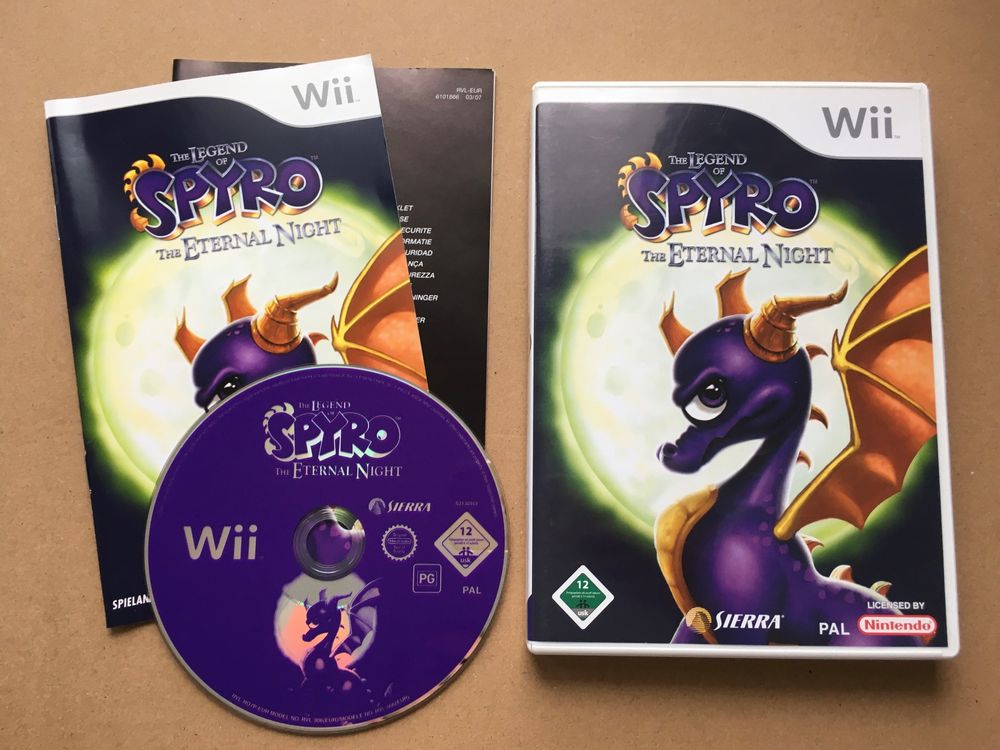 Spyro: The Eternal Night für Nintendo Wii (Gebraucht) in St.Gallen für ...