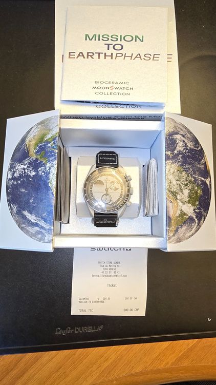 Swatch Omega Moonswatch Mission to Earthphase NEU | Kaufen auf Ricardo
