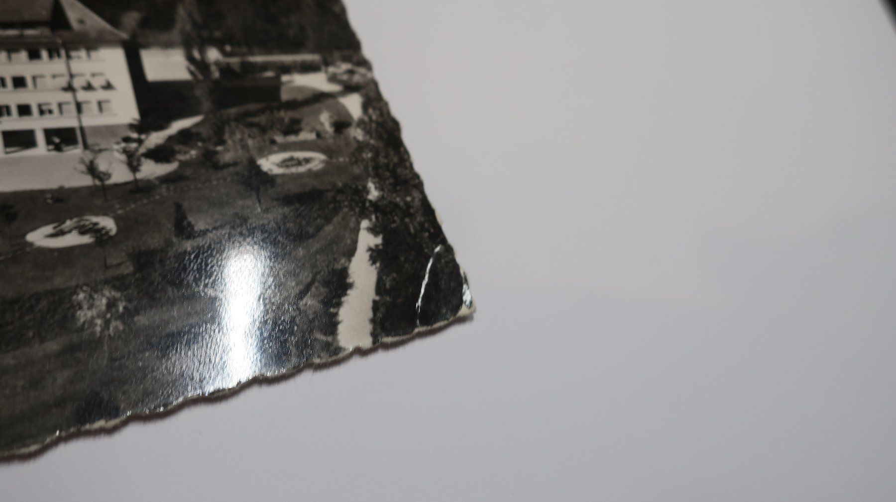 En avion au-dessus de ... Fribourg Pensionnat Ste -Agnès (D'occasion) à ...