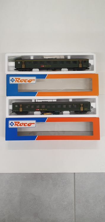 Roco 44329 & 44324 SBB EW II A & EW II B, neues SBB-Logo | Kaufen auf Ricardo
