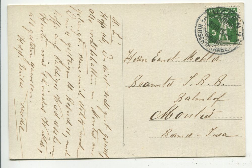 AK 1915 General Wille zu Pferd von Federbusch bewacht (Gebraucht) in ...