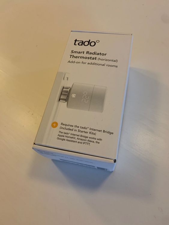 Tado smart Radiator Thermostat add-on für zusätzlichen Raum | Kaufen ...