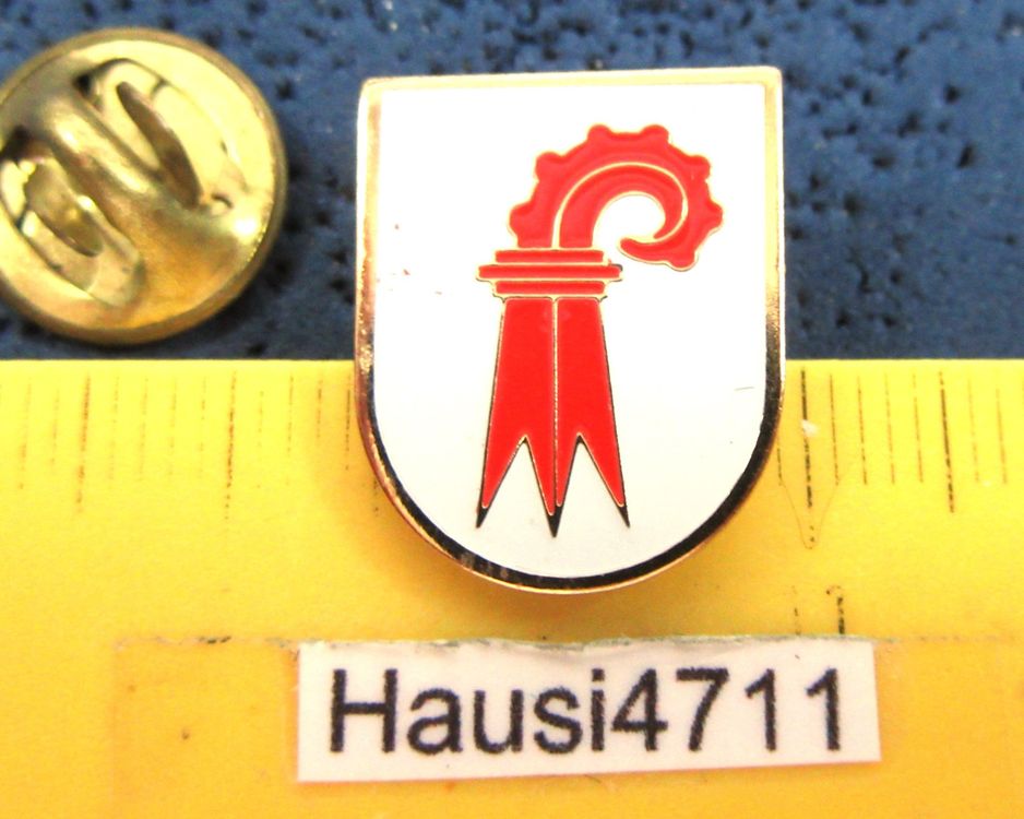 BASELLAND KANTONS-WAPPEN BL PIN KLEIN GOLDIG (Gebraucht) in Ettingen für CHF 3 – mit Lieferung ...
