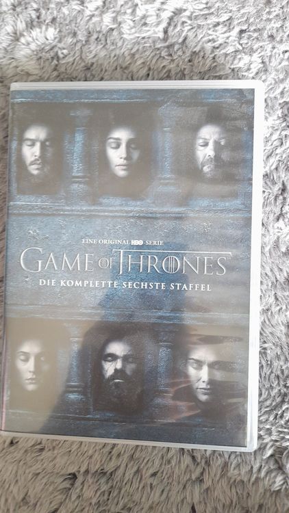 GAME OF THRONES 6.STAFFEL DVD (Gebraucht) in Wetzikon ZH für CHF 6 – mit Lieferung auf Ricardo ...