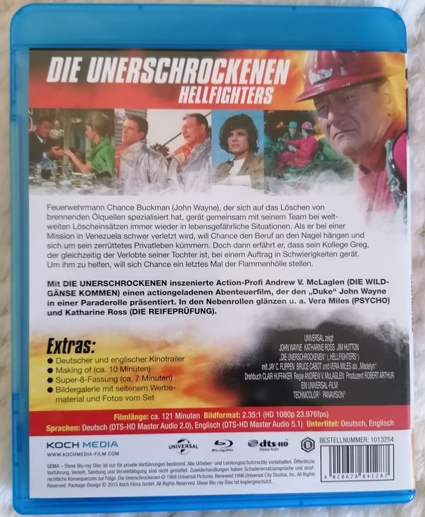 Die Unerschrockenen - Hellfighters - Blu-ray - John Wayne | Kaufen auf ...